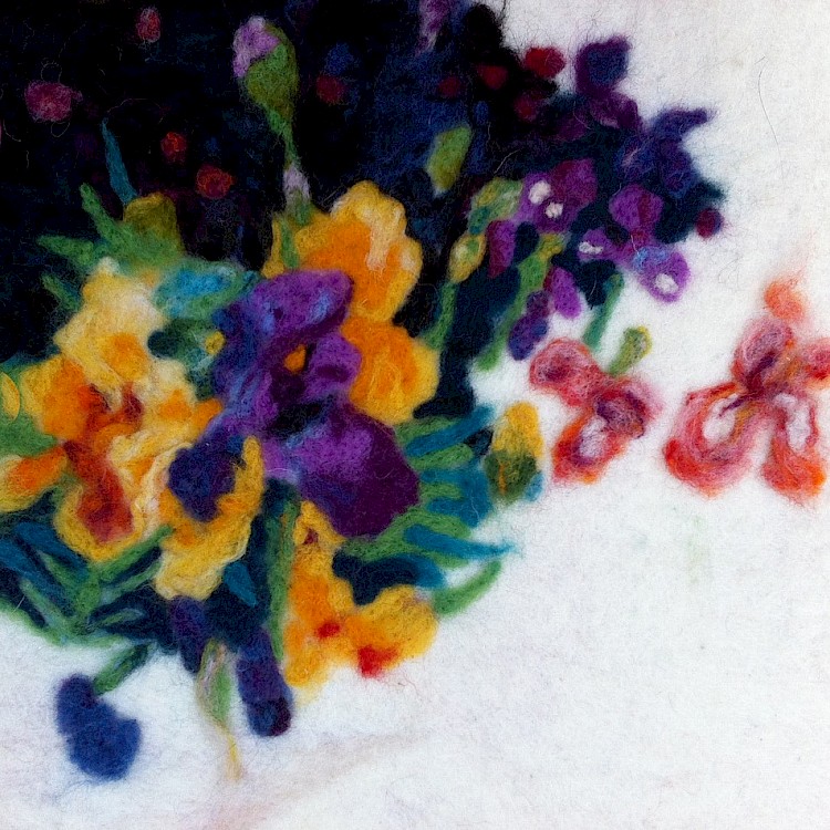 Needle-Felted Painting | Visual Arts | Katonah Art Center