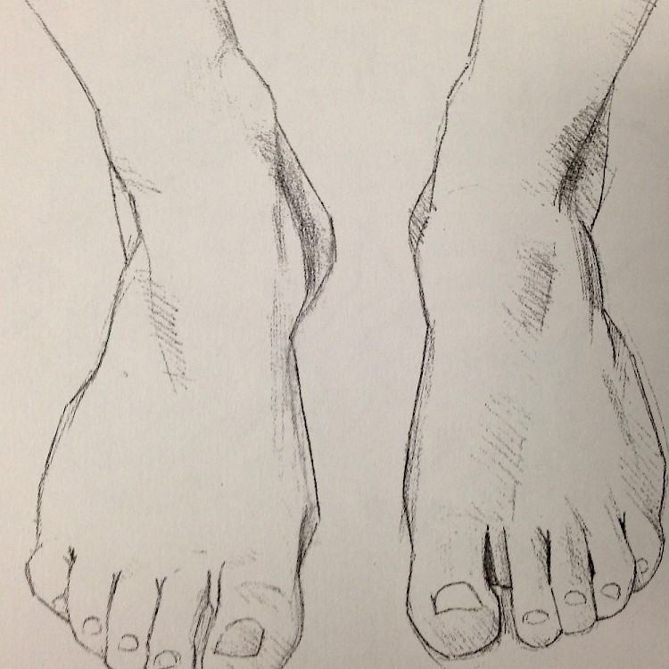 Graphite / Hands & Feet | Visual Arts | Katonah Art Center